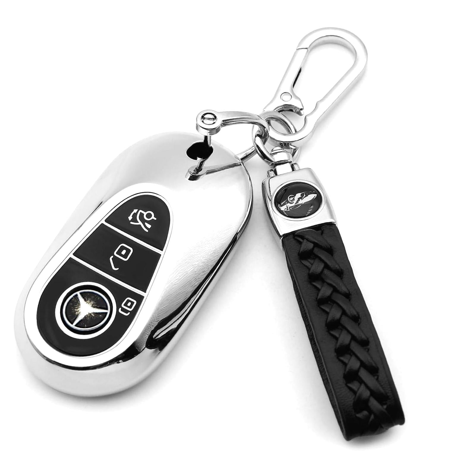 Wellsay Premium Soft TPU Key Case for 2022-2025 C, S, EQE, EQS, 2023 ...