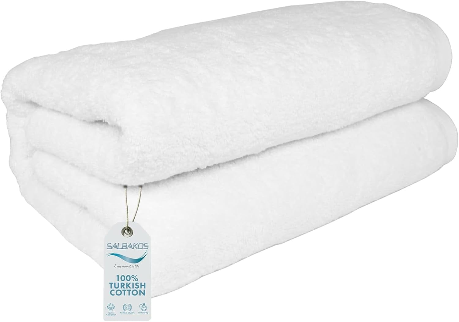 Wellsay - Premium Turkish Jumbo Bath Sheet, 100% Turkish Cotton ...