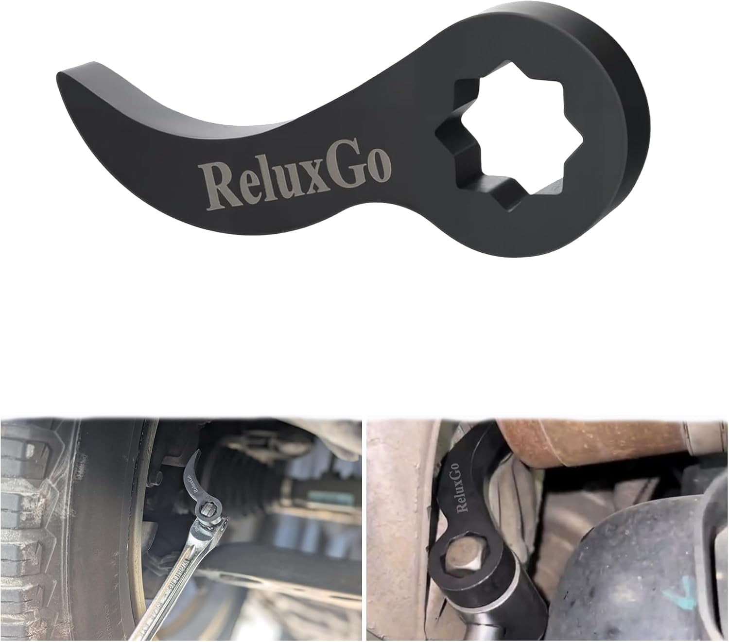 Wellsay Pry Bar Wrench Adaptor Head, Ratchet Pry Bar Attachment 1/2" D ...