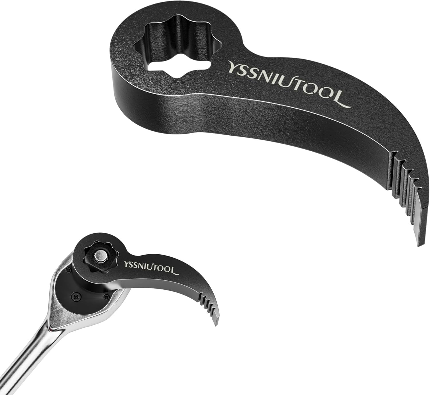 Wellsay Pry Bar Wrench Adaptor Head, Ratchet Pry Bar Attachment 1/2" D ...