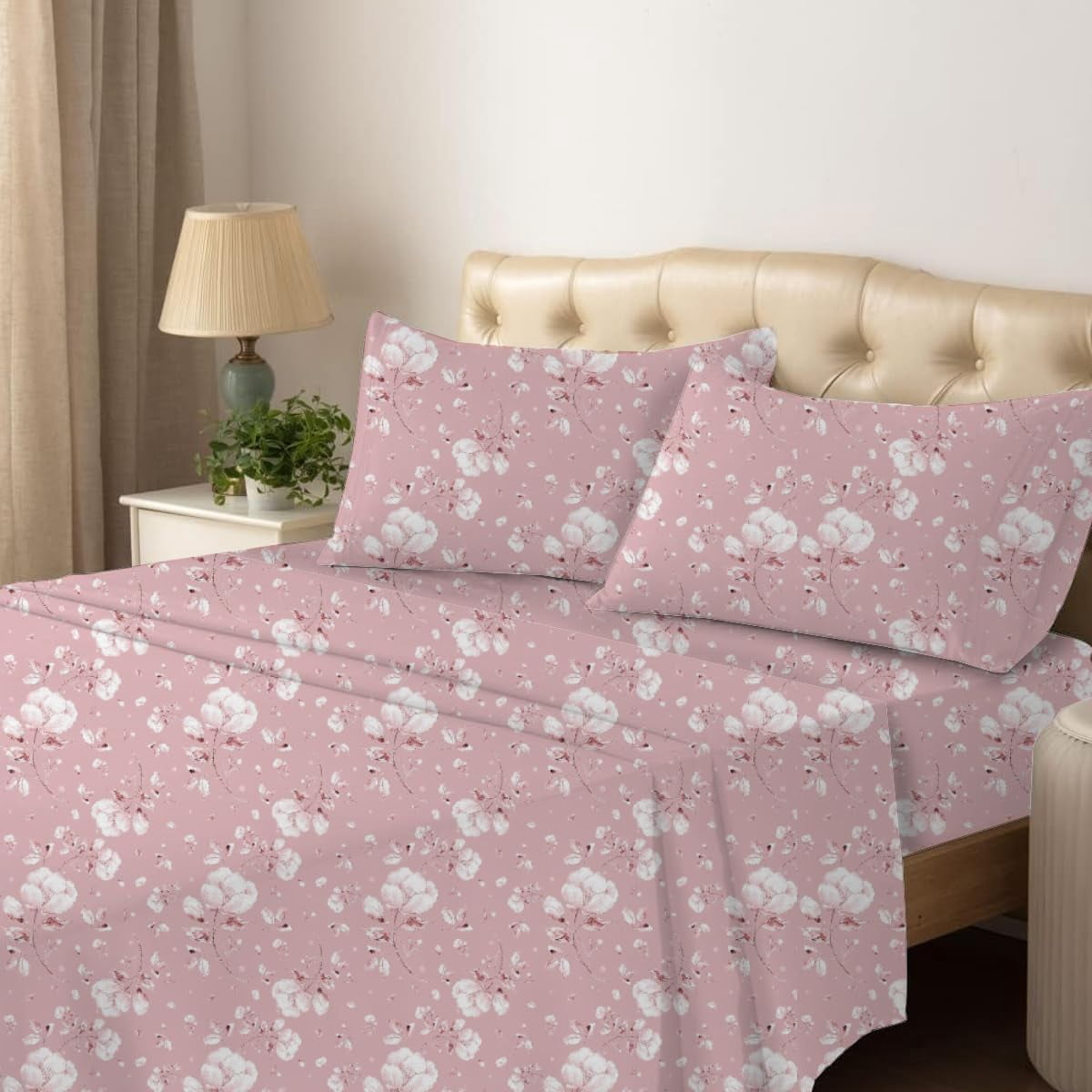 Wellsay RV Sheet Set - 4 Piece Bedding - Brushed ber Soft Sheets for ...