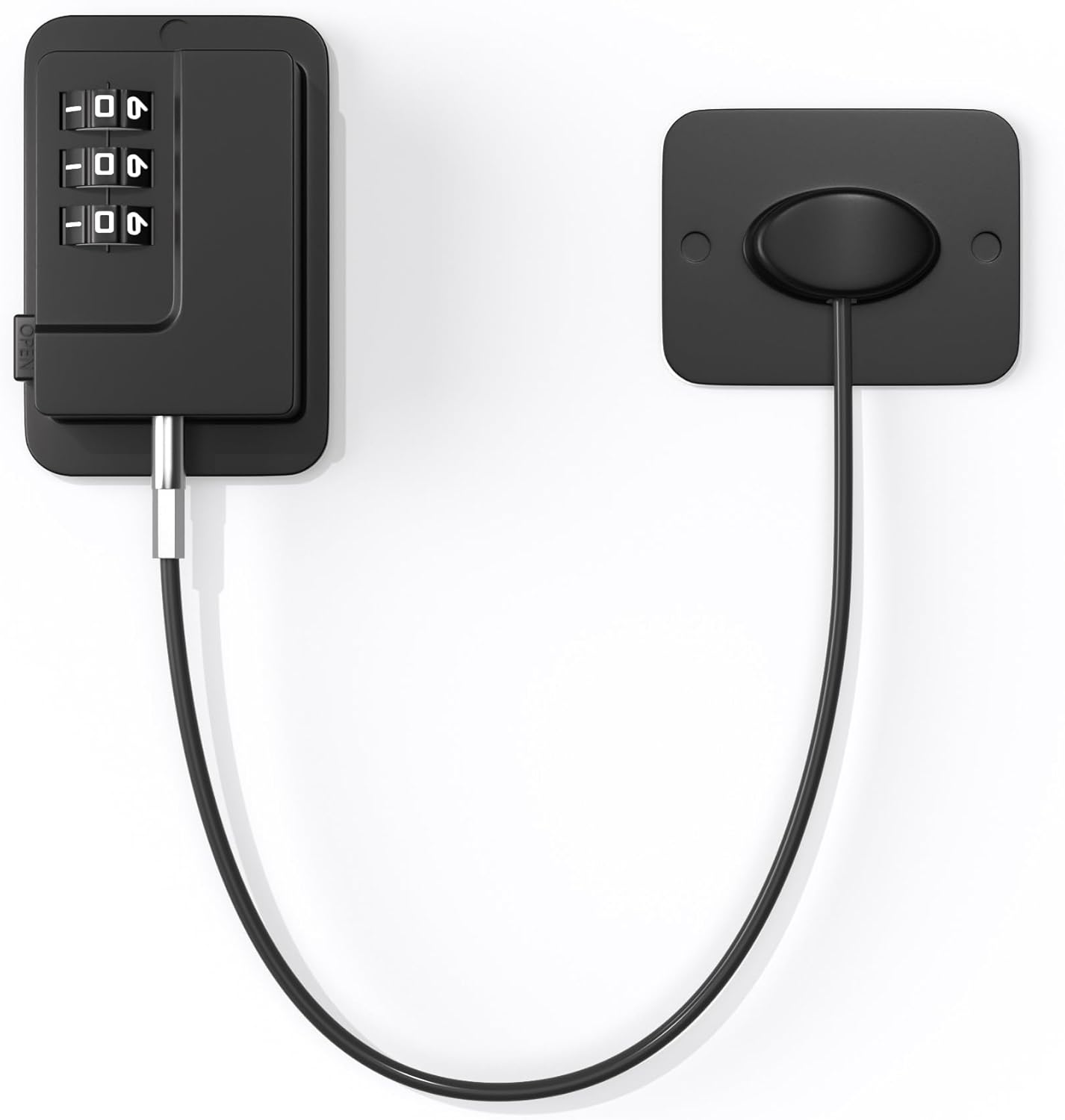 Wellsay Refrigerator Lock, Heavy Duty Fridge Lock, Combination Lock for ...