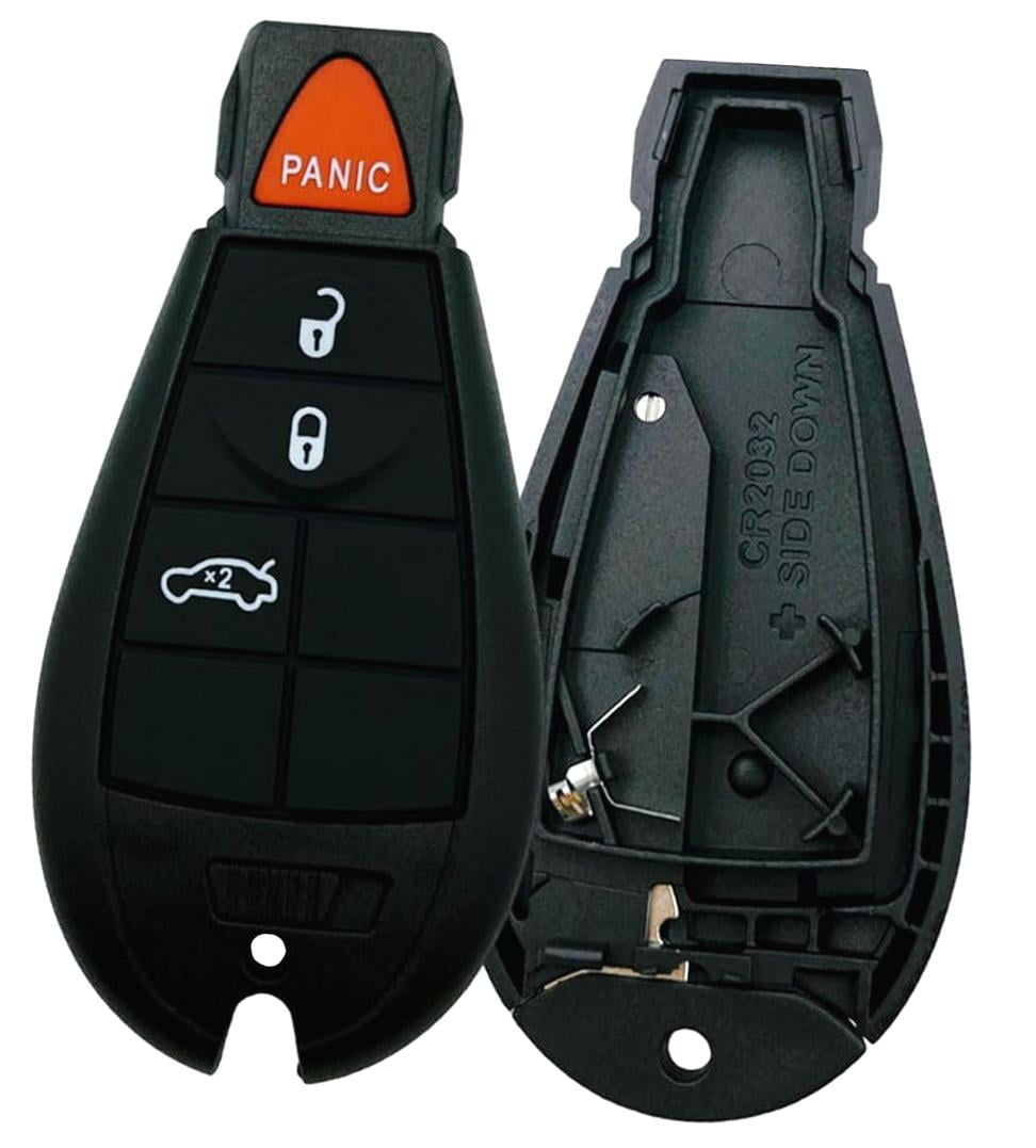 Wellsay Replacement Key Fob Shell for Grand Cherokee 1500, 2500, 3500 ...