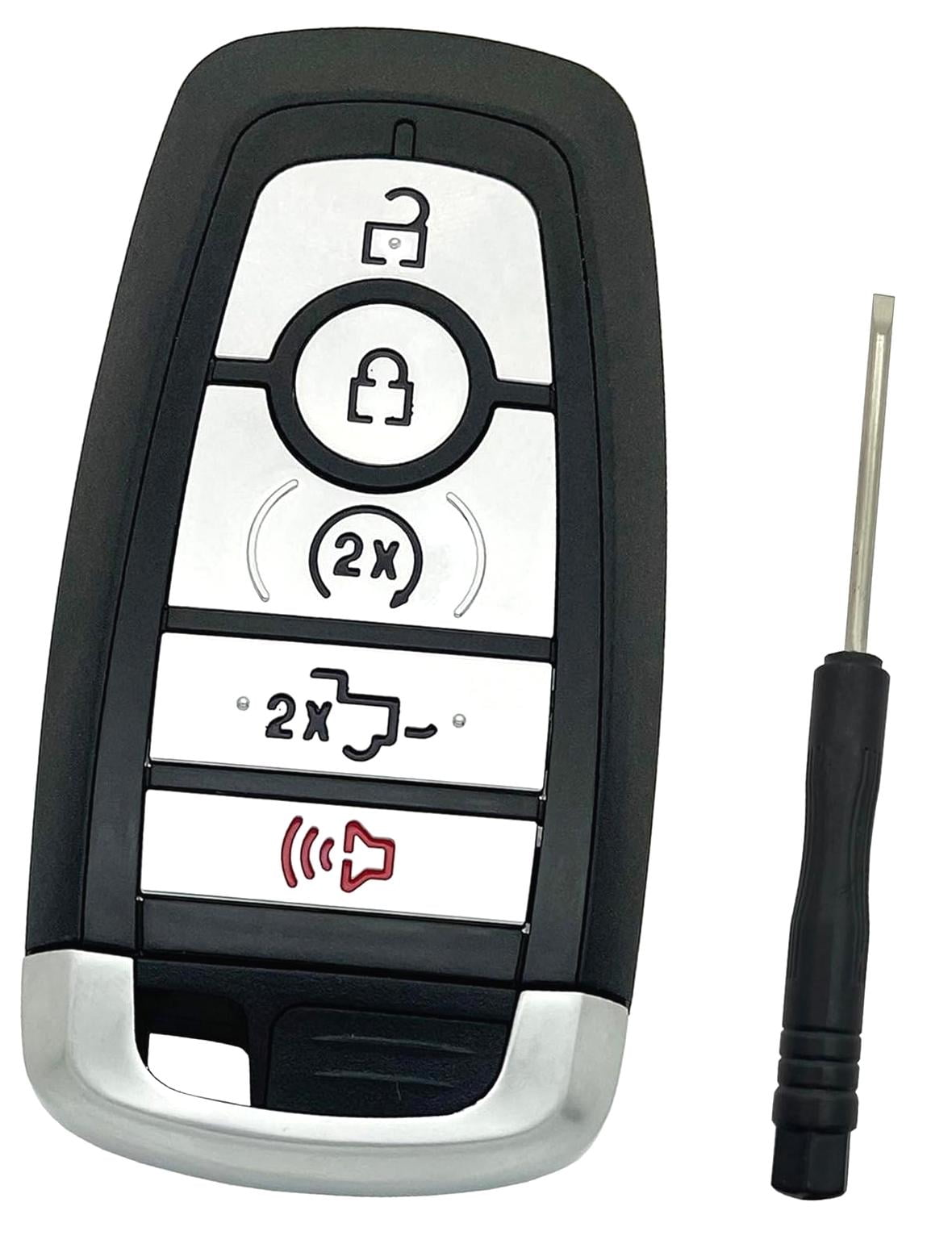 Wellsay Replacement Keyless Entry Key Fob Cover fit for F150 F250 F350 ...