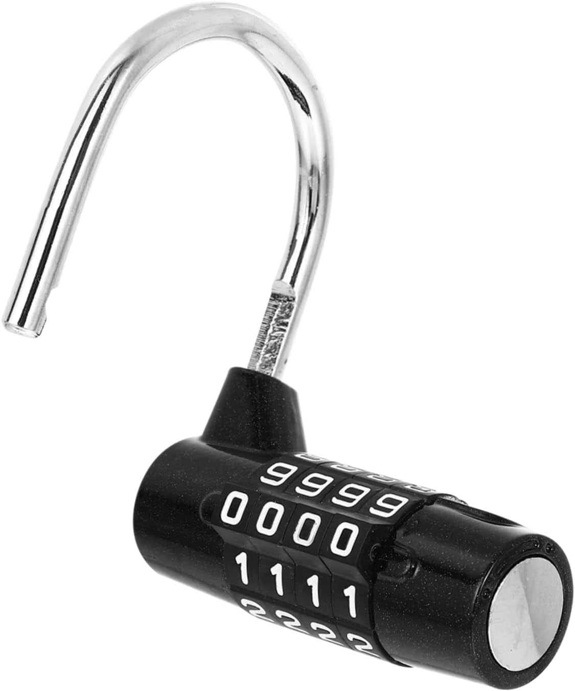 Wellsay Resettable 4 Combination Lock Padlock for Mailbox Cabinet ...