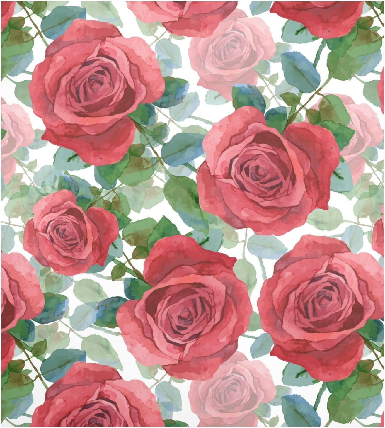 Wellsay Rose Flowers Watercolor Painting Large Dishwasher Magnet ...