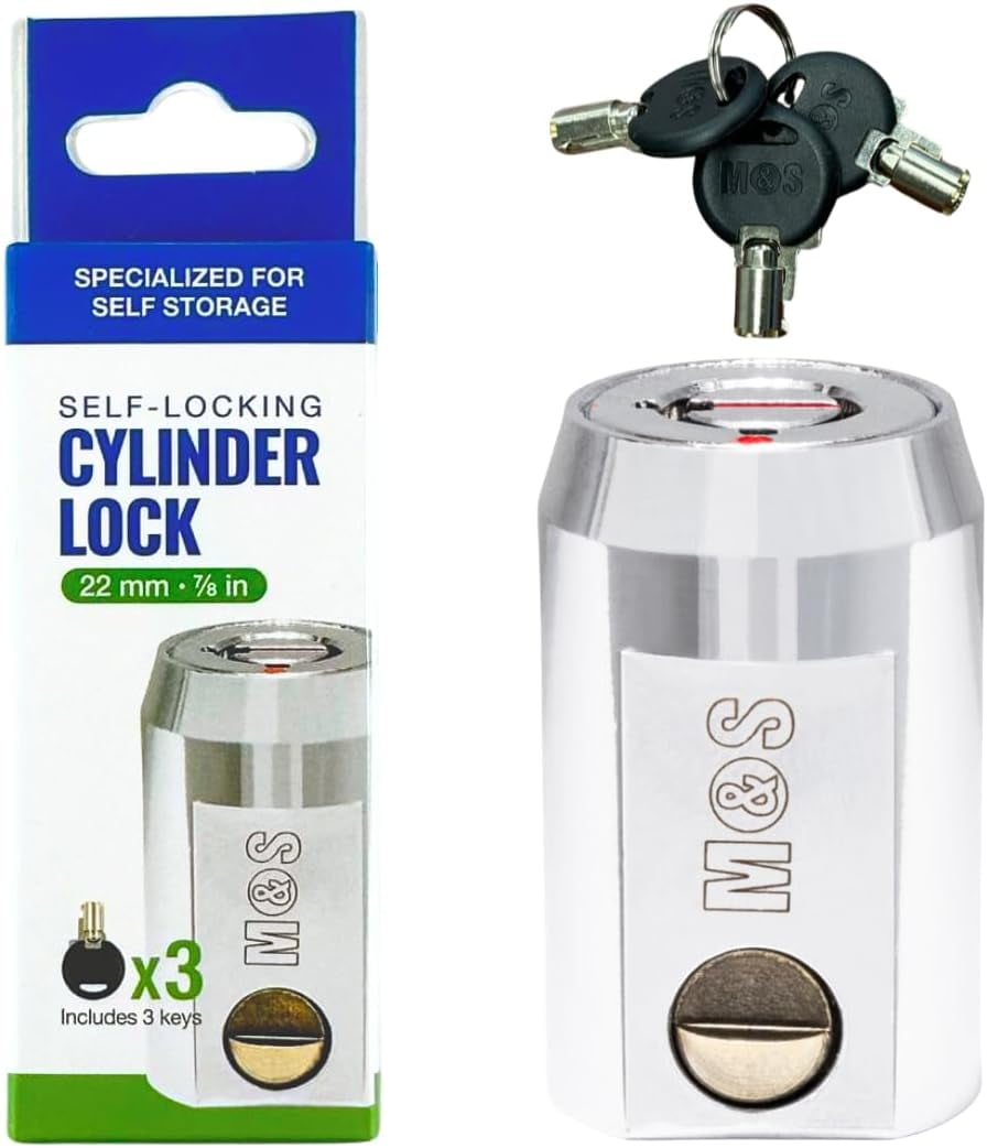 Wellsay - S Loc Cylinder Lock with Weatherof Design and Tamper ...
