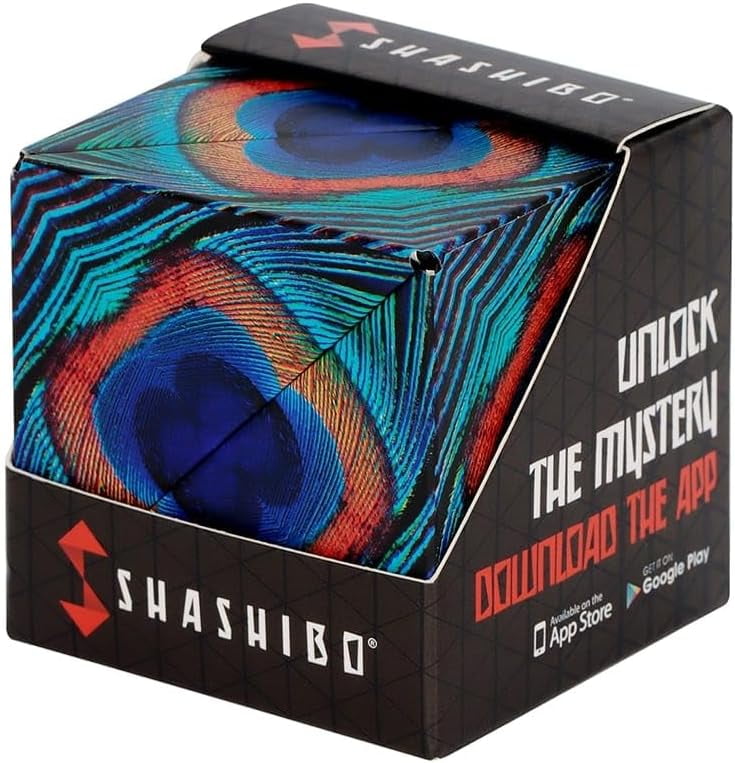 Wellsay SHASHIBO Shape Shifting Box - Award-Winning, Patented Fidget ...