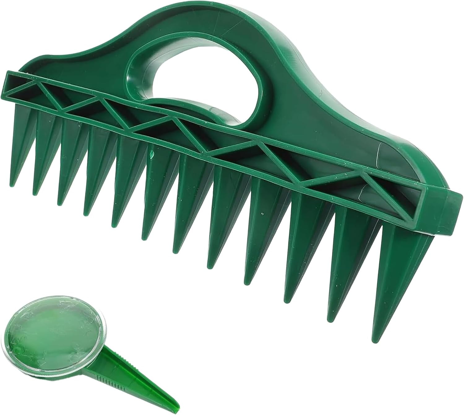 Wellsay Seeding Hole Puncher Set, 12-Hole Digger Seed Spreader, Mini ...