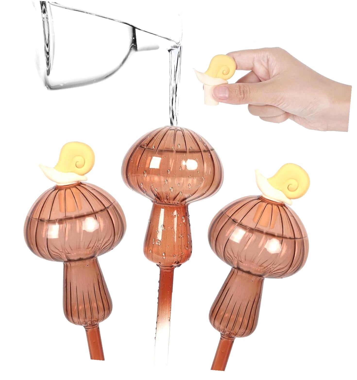 Wellsay Self Watering Planter Insert. Plant Watering Devices. Plant Watering Bulbs. 3-PCS Plant ...