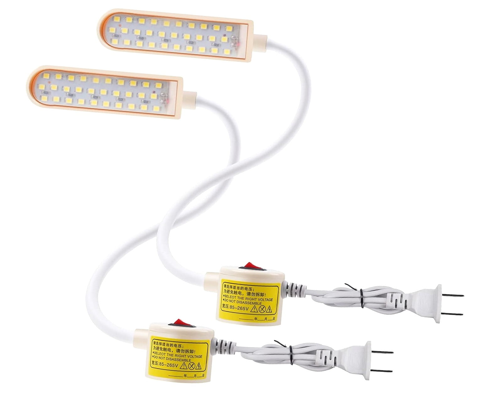 Wellsay Sewing Machine Light, 30 LEDs Flexible Work Light with Base, 6W ...