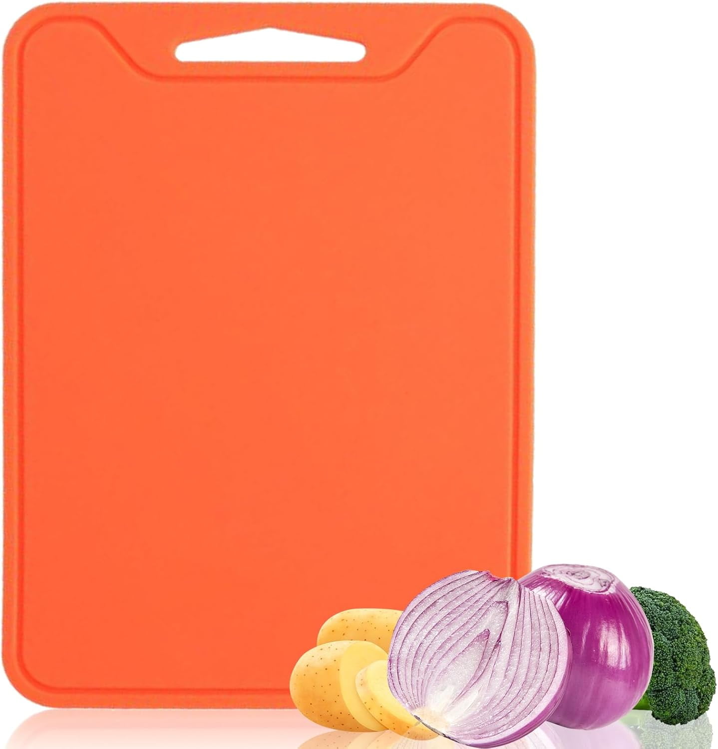Wellsay Silicone Cutting Boards for Kitchen 11.8''x 8.6'', BPA Free ...