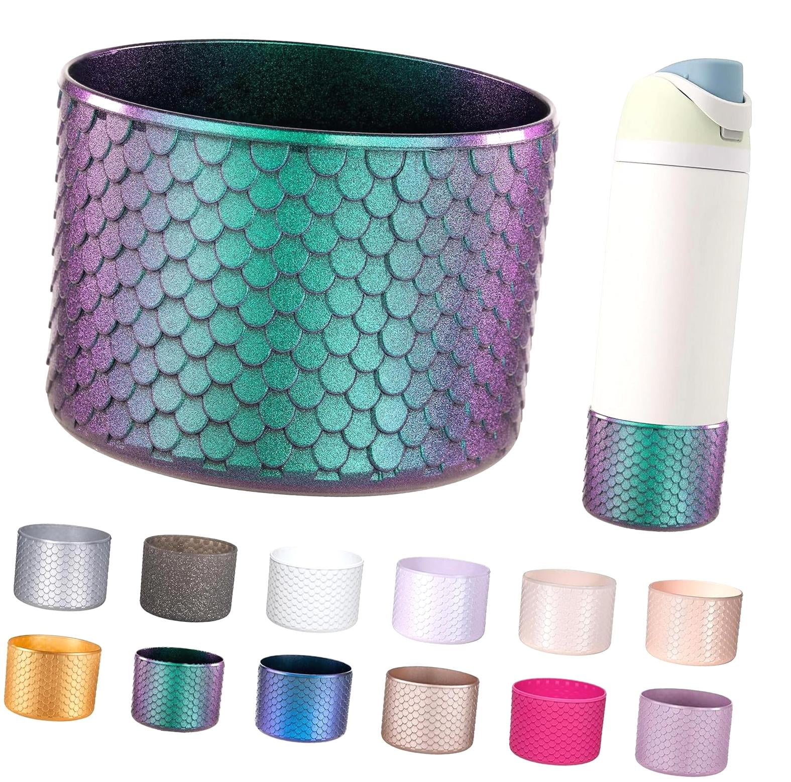 Wellsay Silicone Protective Sleeve for Owala 32oz Water Bottle, Anti ...