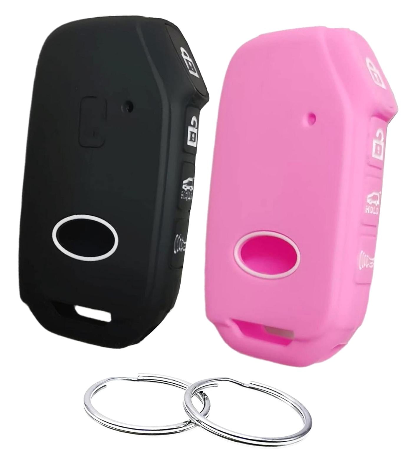 Wellsay Silicone Rubber Key Fob Cover for 2019-2021 Kia Forte K5 NIRO ...