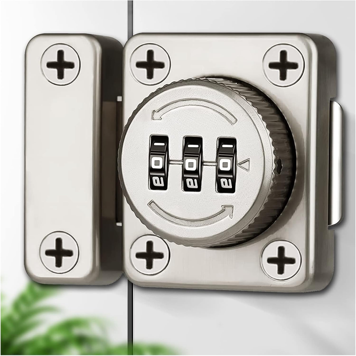 Wellsay Single Door Combination Locks,Mechanical Keyless Cabinet Lock ...
