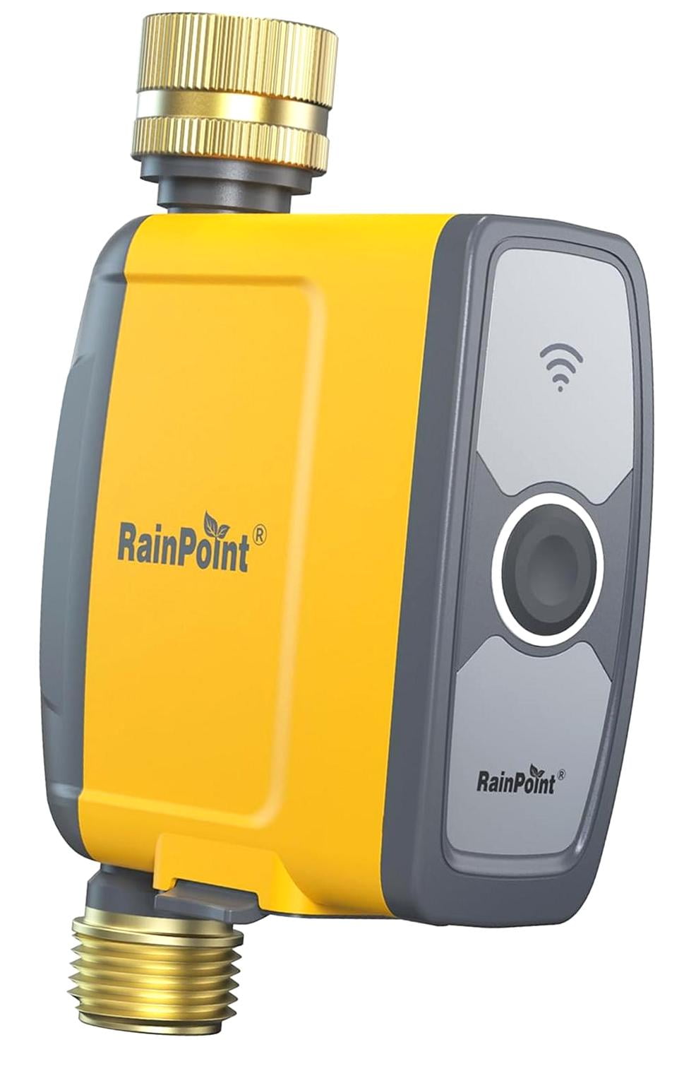 Wellsay Smart WiFi Water Timer, App & Voice-Controlled Irrigation System, Features Weather-Based ...