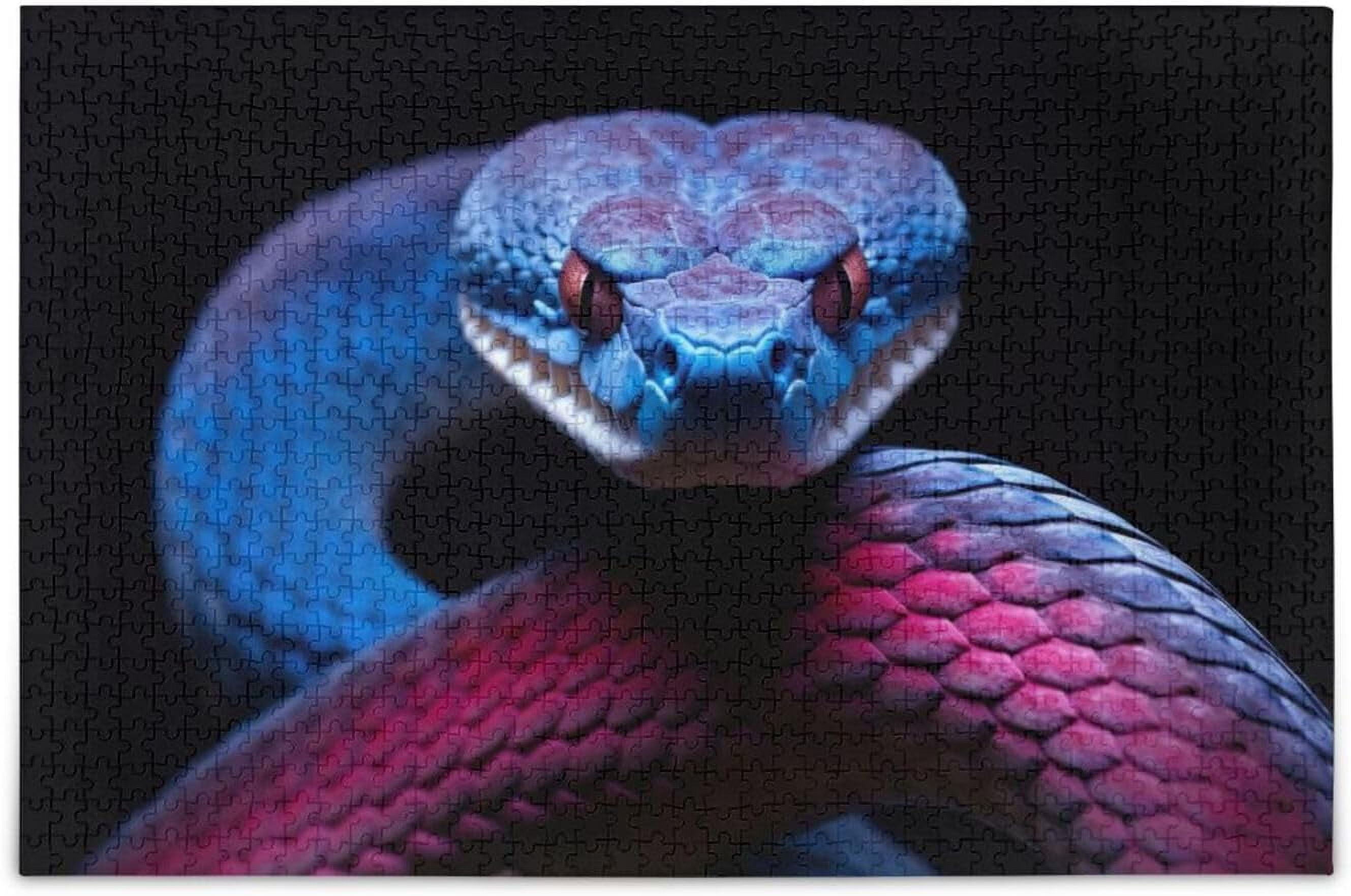 Wellsay Snake Puzzles for Adults 1000 Piece,Intellectual Educational ...