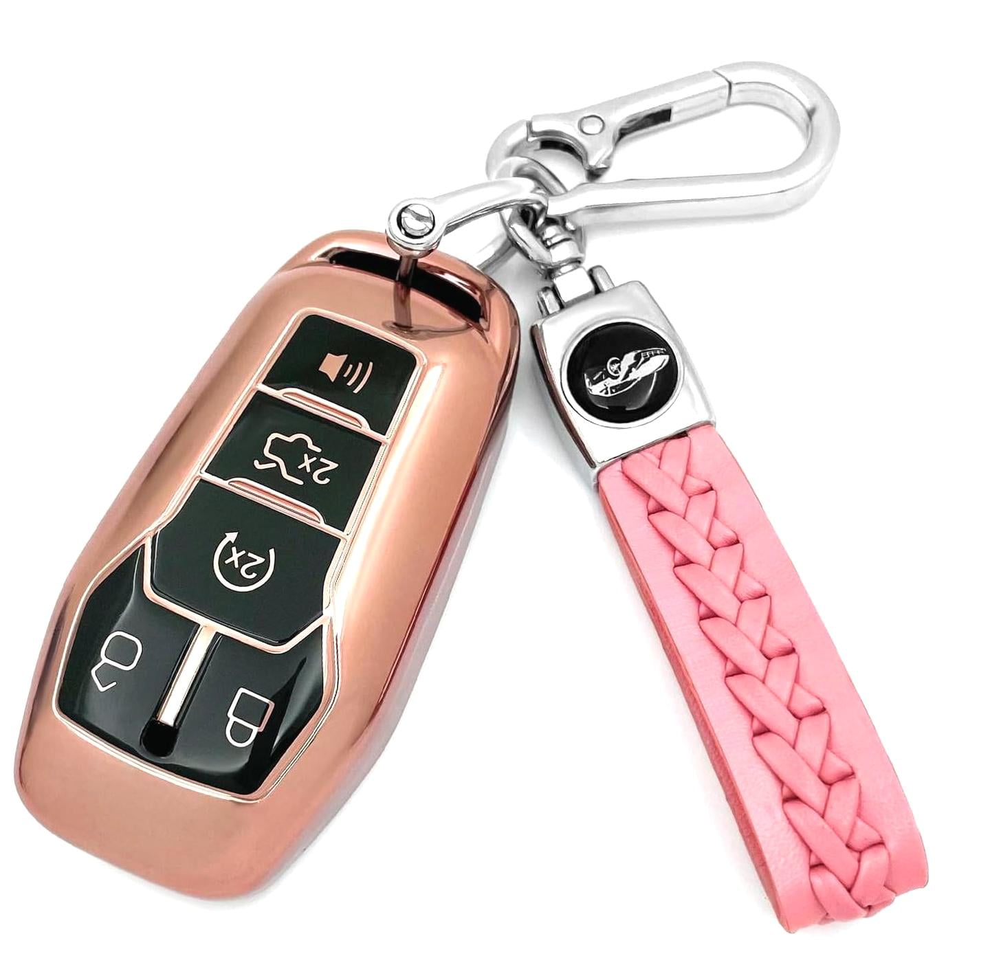 Wellsay Soft TPU Key Case for Escape Edge Expedition F150 and MKX MKZ ...