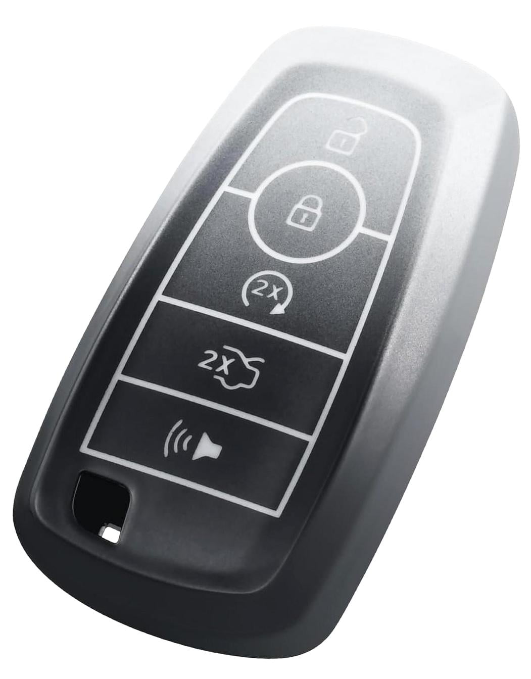 Wellsay Soft TPU Key Fob Cover for Escape, Edge, Expedition, F150, F250 ...