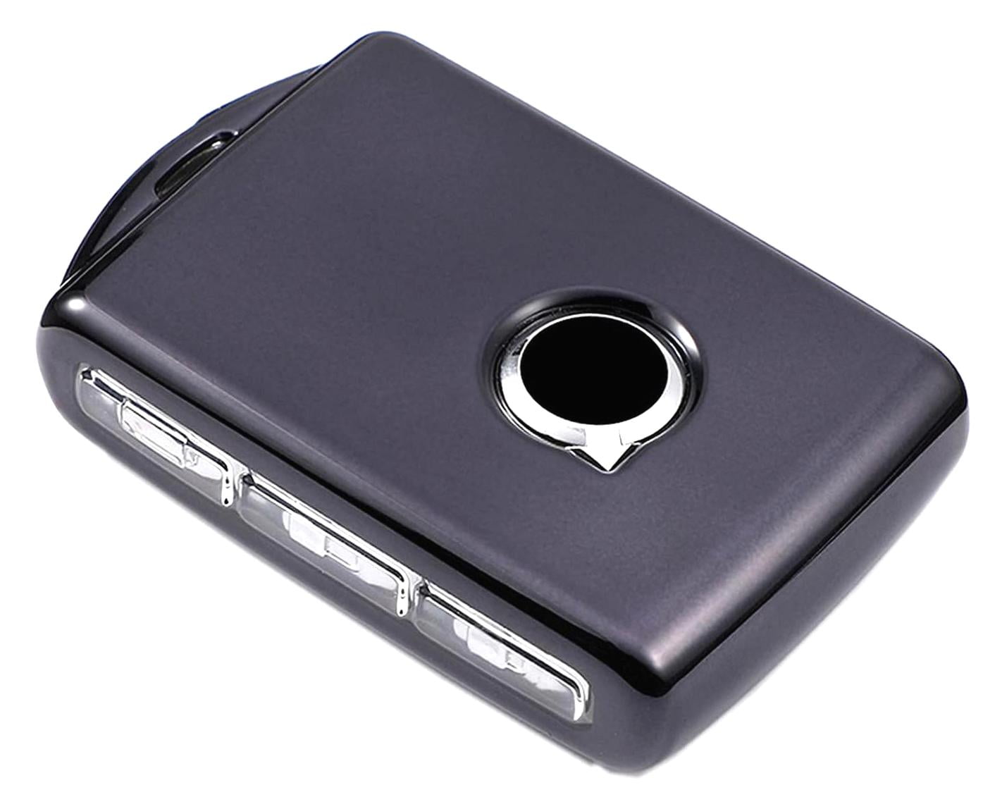 Wellsay Soft TPU Key Fob Protector for 2017-2021 XC40 XC60 XC90 S90 V90 ...