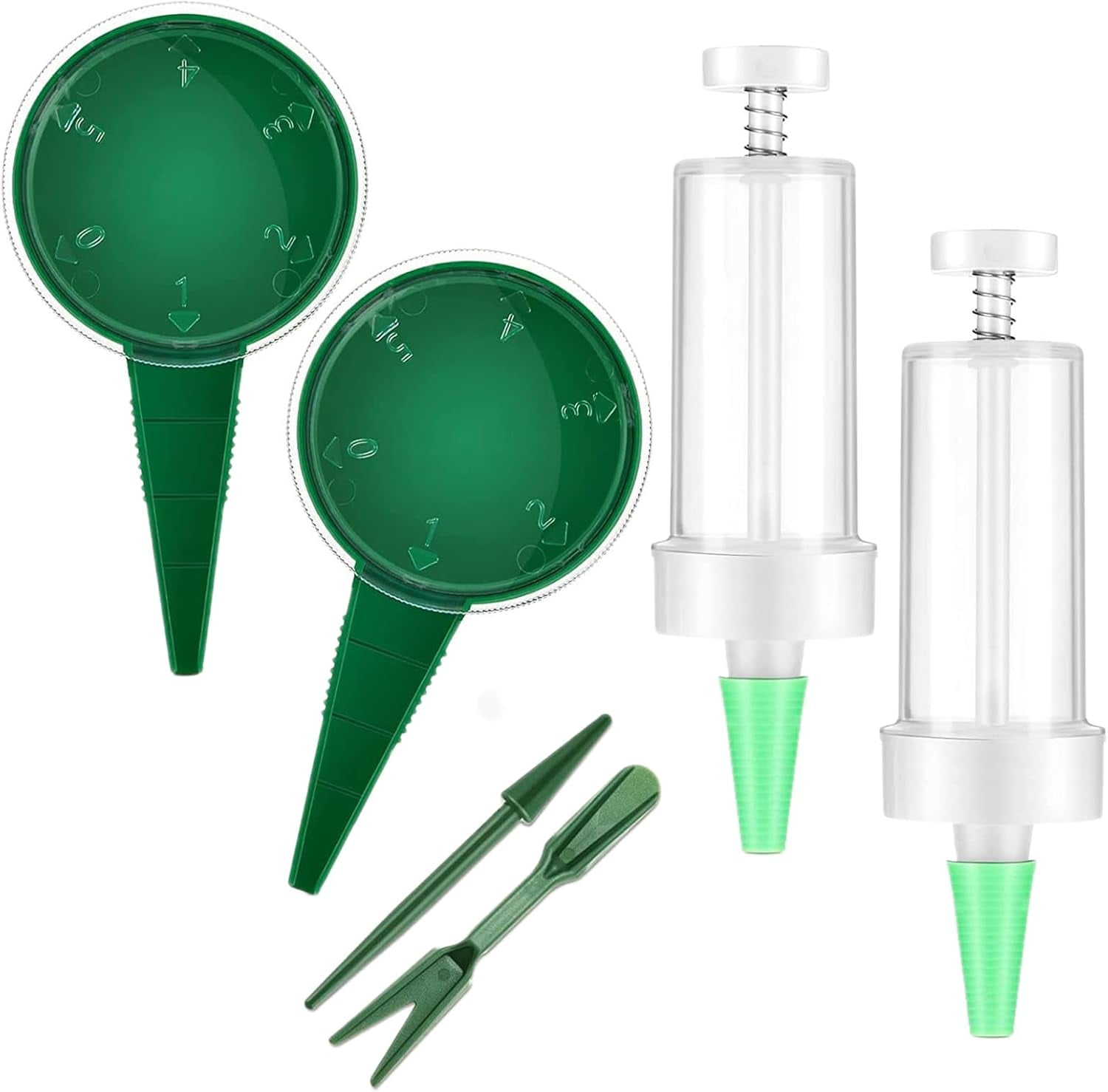Wellsay Sowing Seeds Dispenser Set - Sowing Seeder Gardening Tool ...