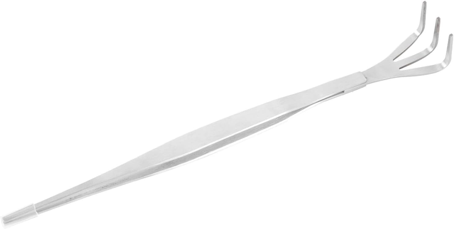 Wellsay Stainless Steel Bonsai Root Rake Tweezers Tool Set Garden Tools ...