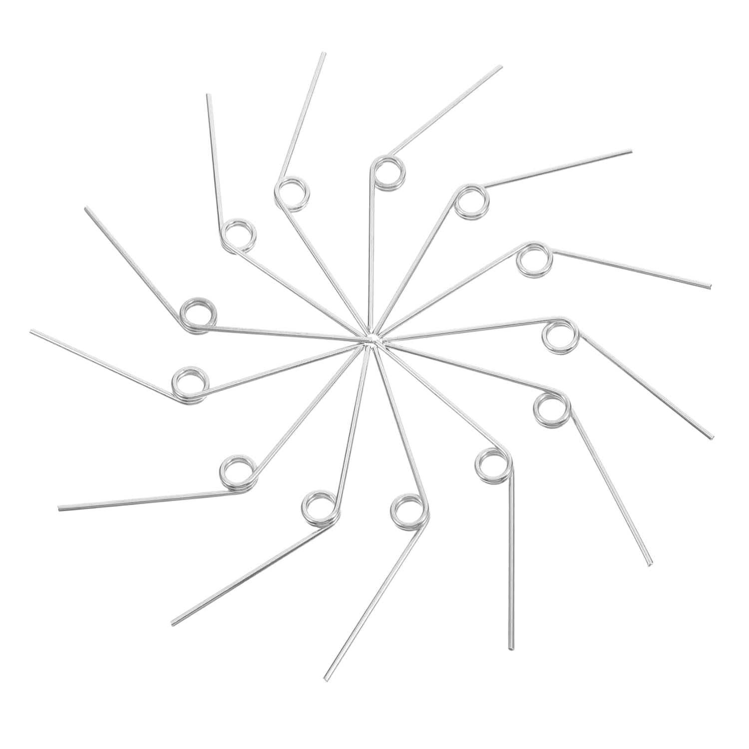 Wellsay Stainless Steel Pruner Spring Set Pcs V-Shape Garden Shear ...