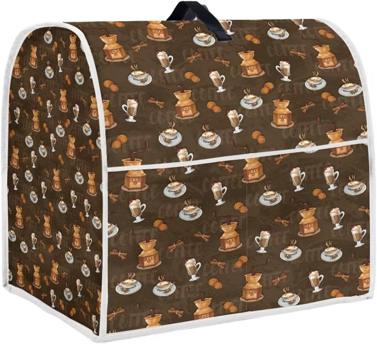 Wellsay Stand Mixer Cover with Classic Coffee Compatible with Kitchen ...