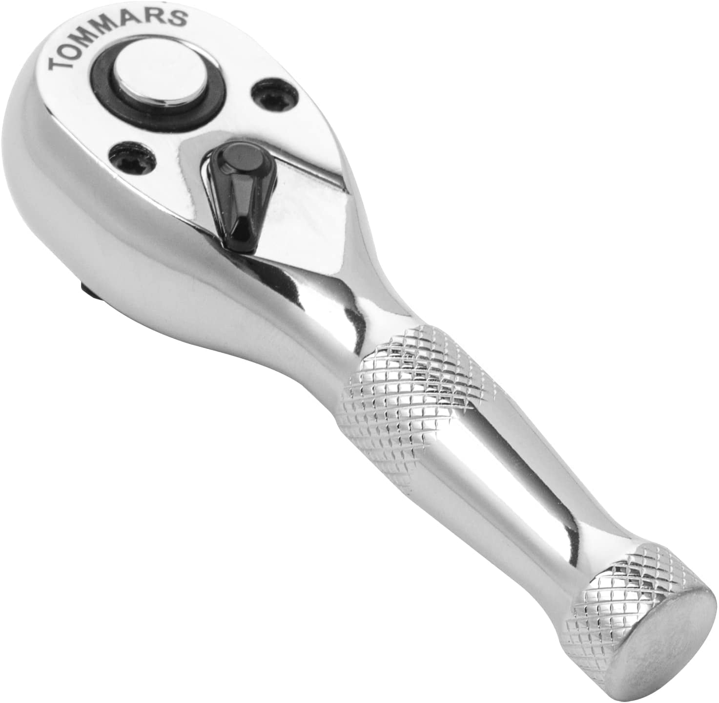 Wellsay TOM 3/8-Inch Drive Stubby Ratchet Mini Ratchet Quick-Release ...