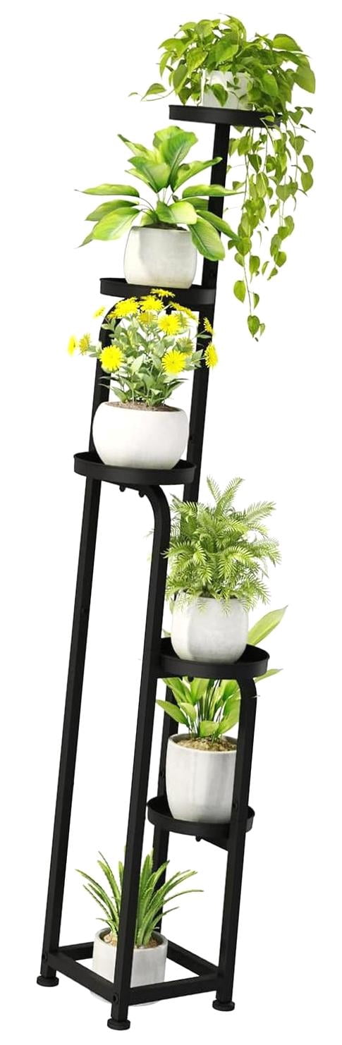 Wellsay Tall Plant Stand Indoor Outdoor, Corner Metal Pot Stands for ...