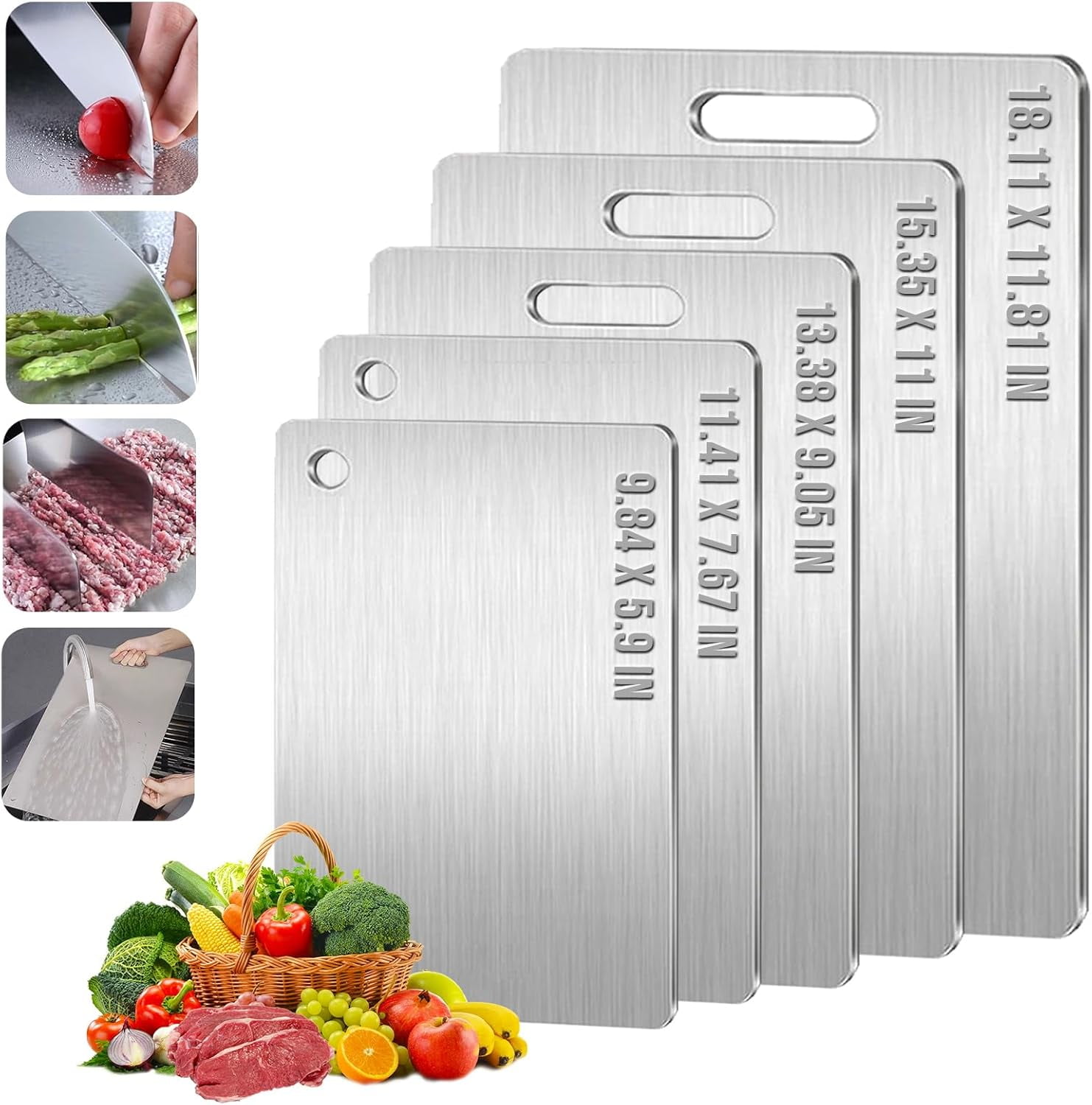 Wellsay Titanium Cutting Board - 2025 New titanium cutting boards for ...