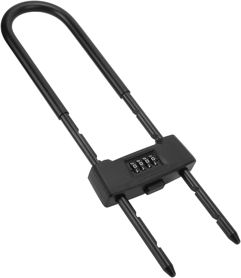 Wellsay U Lock Heavy Duty - U Lock with Long Shackle - Adjustable ...