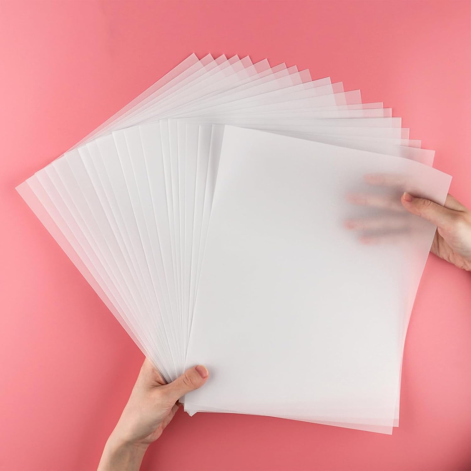 Wellsay Vellum Paper 8.5x11Translucent-PrintableTranslucent Vellum ...