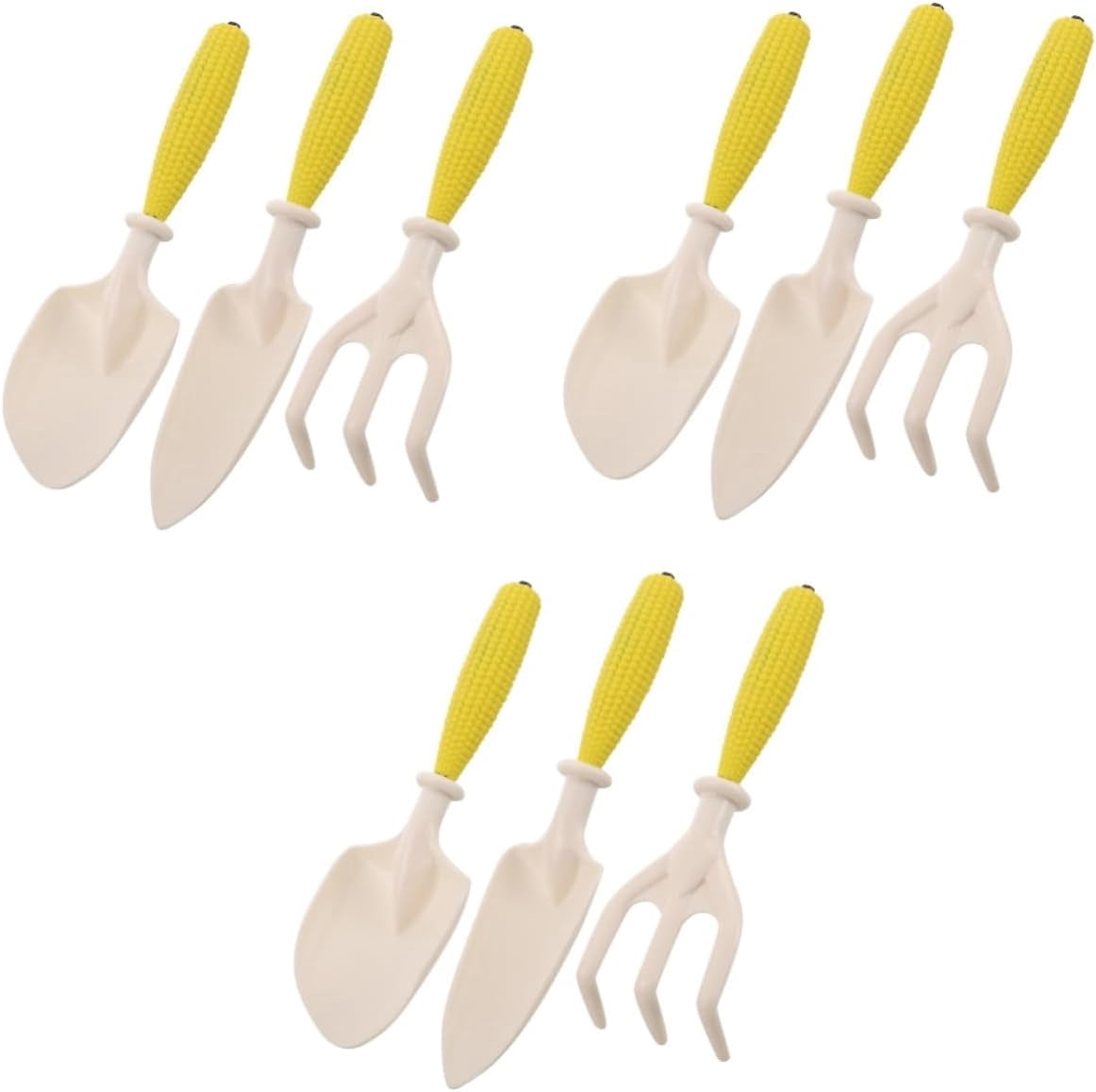 Wellsay Versatile Planting Tools Garden Rake Small Shovel and Trowel ...