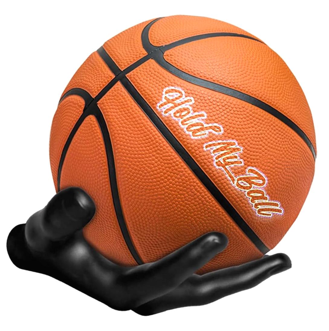Wellsay Wall-Mounted Holder – Premium Resin – Basketball, Soccer ...