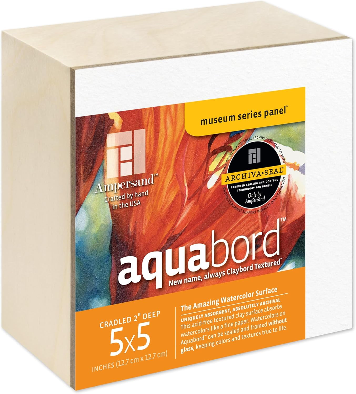 Wellsay Watercolor Painting Panel: Museum Series Aquabord, 2 Inch ...