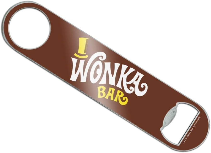 Wellsay Willy Wonka and the Chocolate Factory Wonka Bar Logo Stainless ...