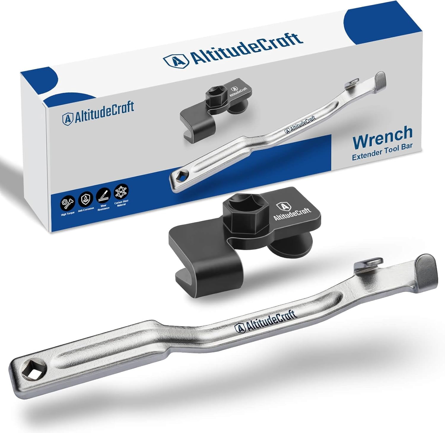 Wellsay Wrench Extender & Wrench Extender Tool Bar Set, 1/2" Drive & 13 ...