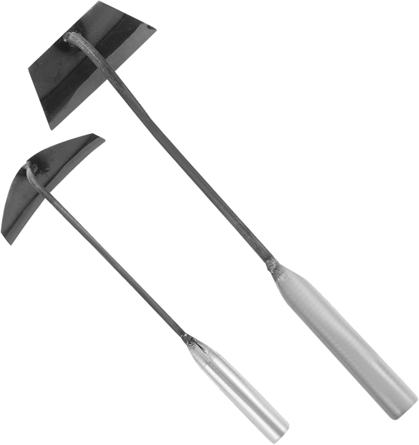 Wellsay YOO Garden Hand Tools 2pcs Small Hoe Set Steel Edger Versatile ...