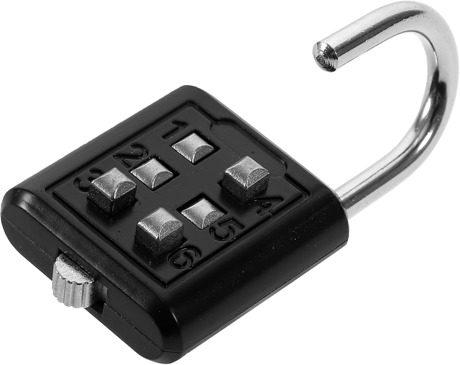 Wellsay Zinc Alloy 6 Digital Combination Lock Padlock Outdoor Password ...