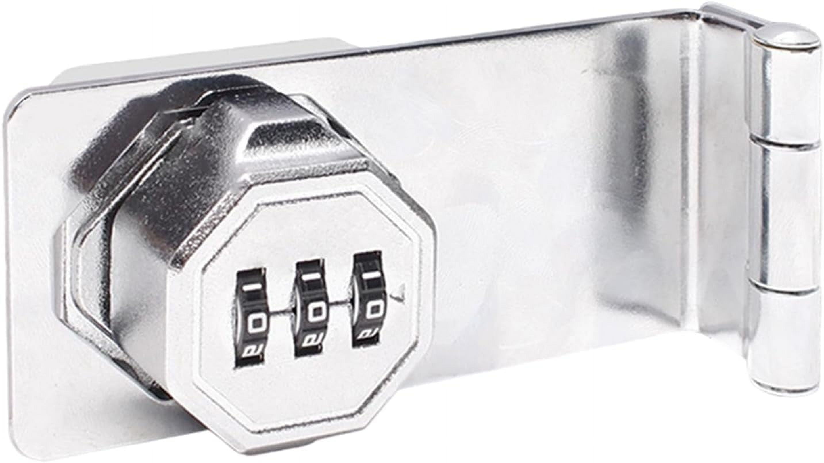 Wellsay Zincs Alloys Cabinet Password Hasp Lock 3-Digit Combination ...