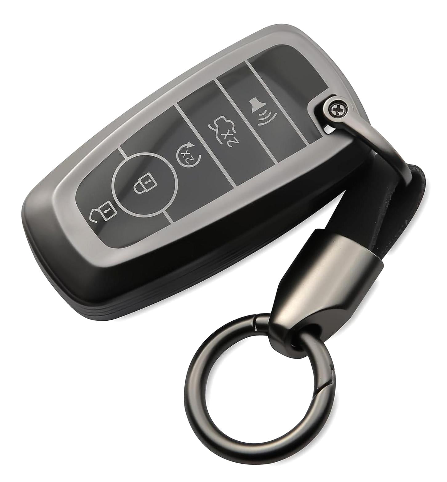 Wellsay for Key Fob Protector with Keychain TPU Key Case with 2017-2025 ...