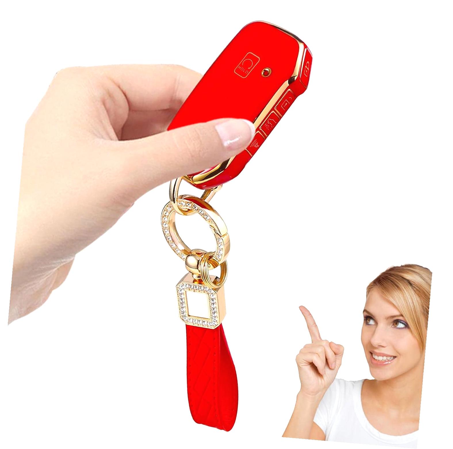 Wellsay for Kia Key Fob Cover, Flexible TPU 360 Degree for Kia Ceed ...