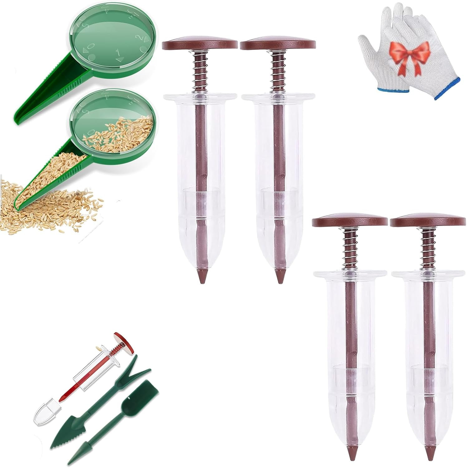 Wellsay ing Seed Dispenser,Seed Dispenser,Mini Seed Spreader,Seed ...