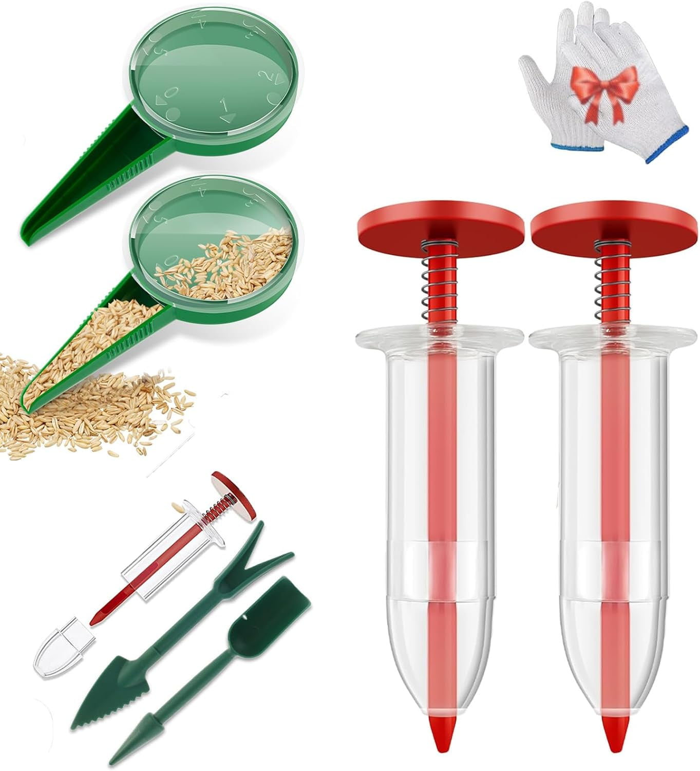 Wellsay ing Seed Dispenser,Seed Dispenser,Mini Seed Spreader,Seed ...