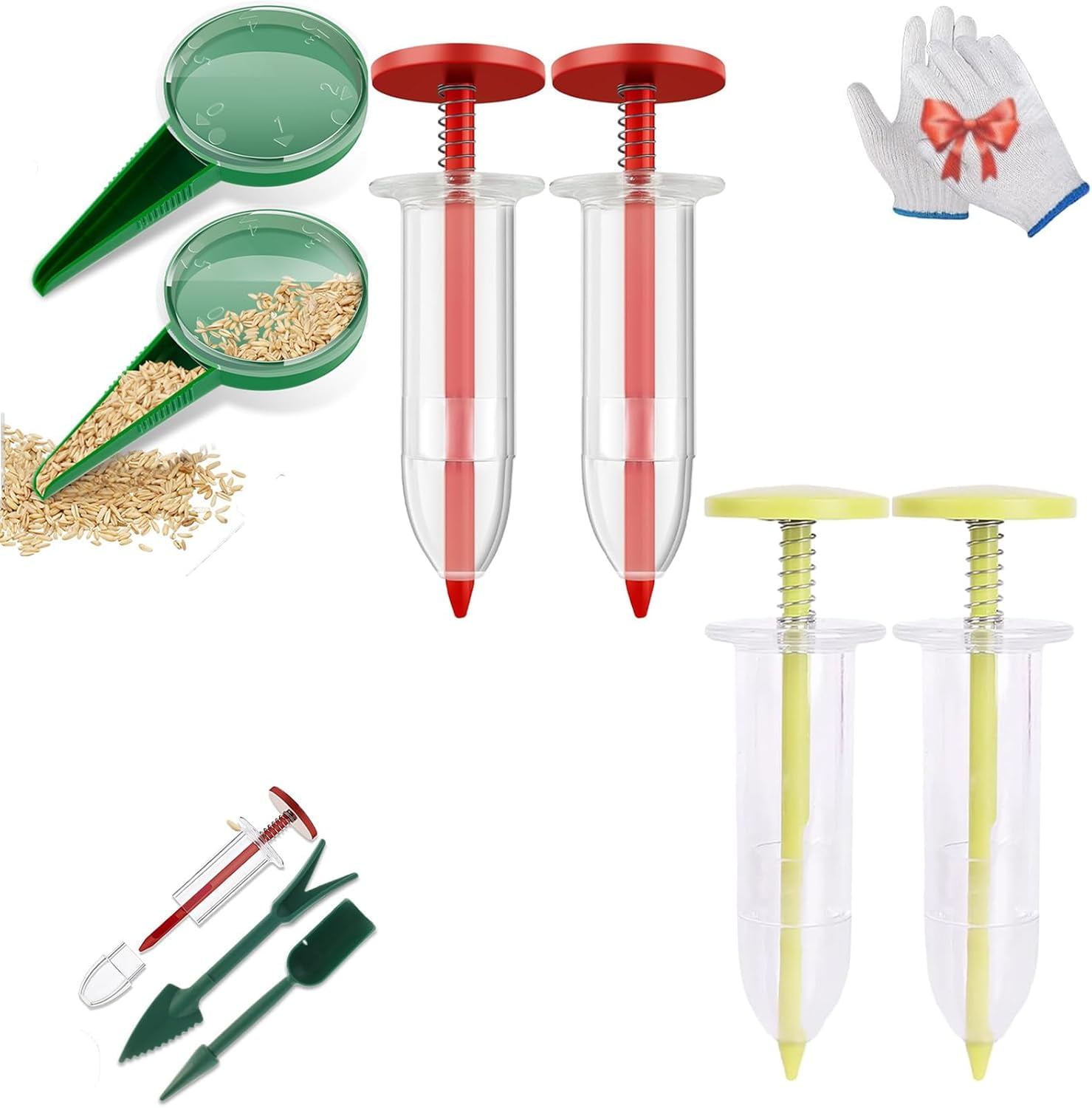 Wellsay ing Seed Dispenser,Seed Dispenser,Mini Seed Spreader,Seed ...