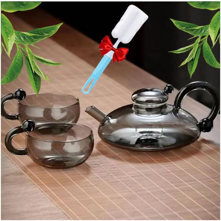 Wellsay ltration Tea pot Set, 2025 New Upgrade 20oz ltration Teapot Set ...