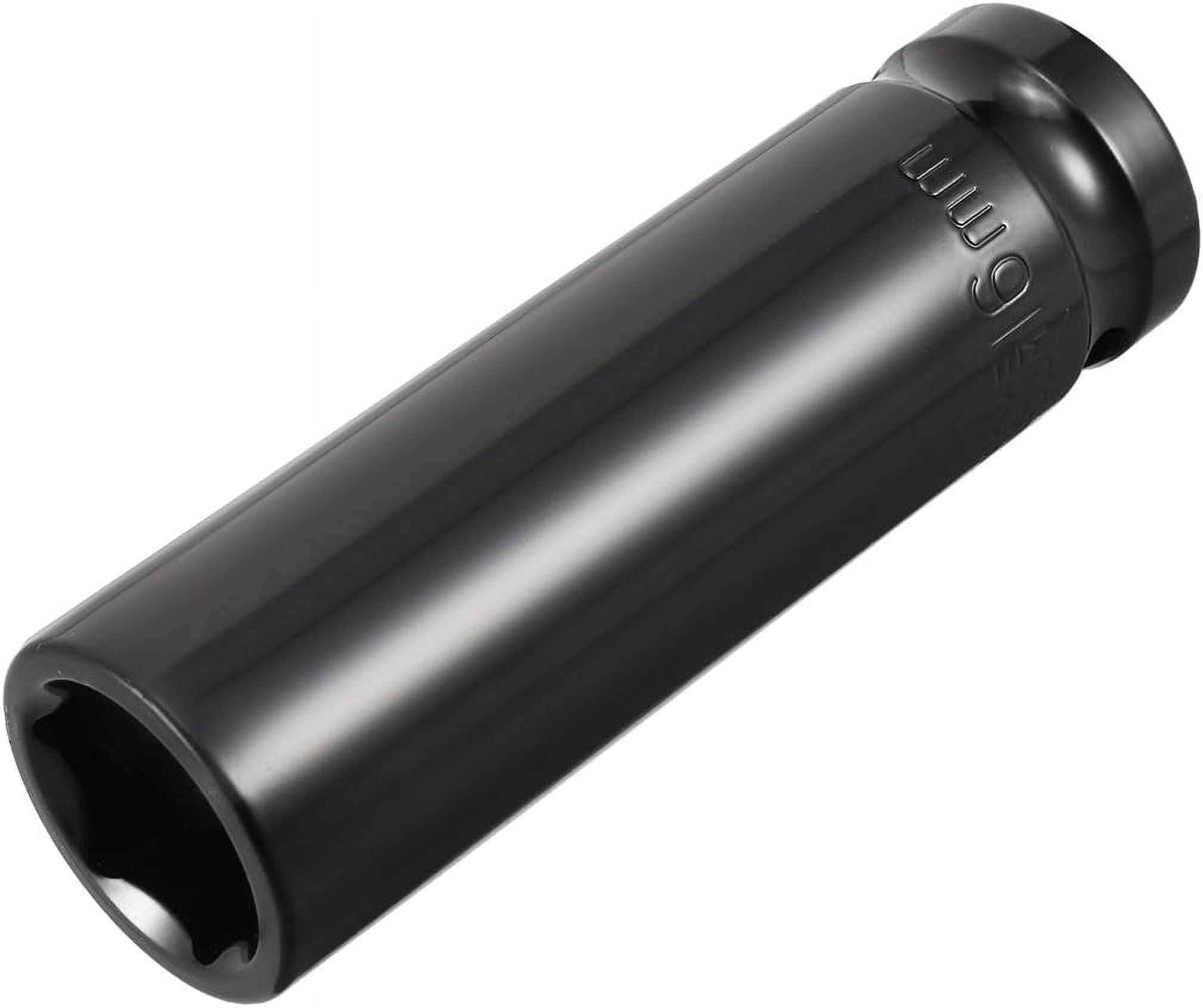 Wellsay ul 1/2" Drive by 16mm Deep Impact Socket, Heat-Treated CR-V ...