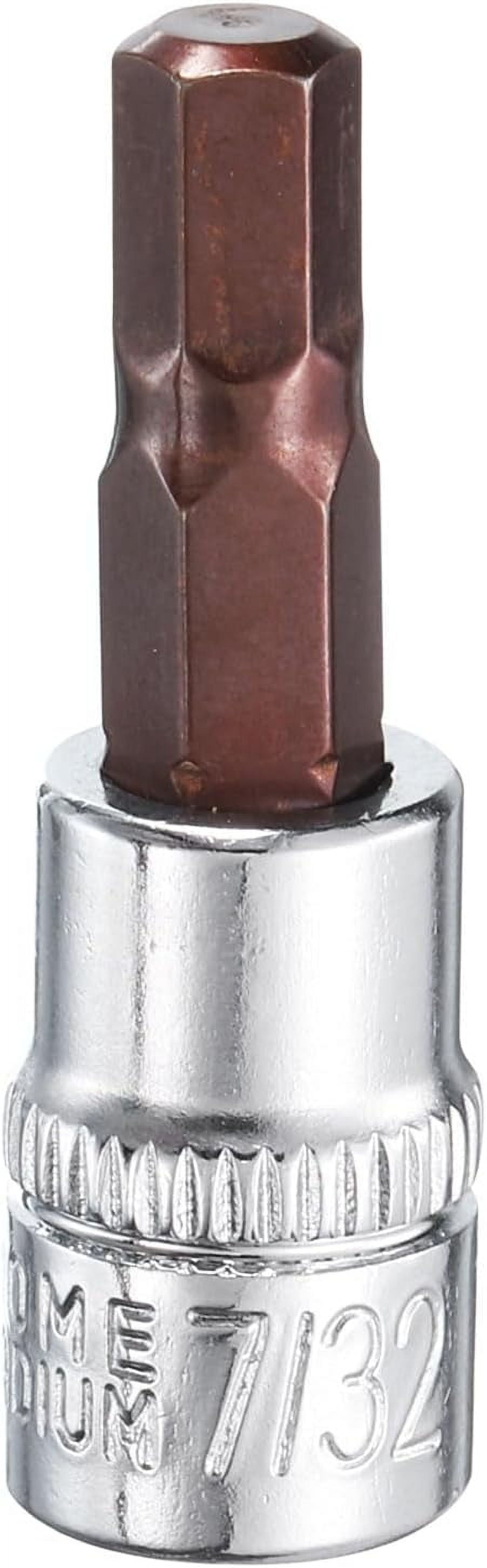 Wellsay ul 7/32" Hex Bit Socket 1/4" Drive SAE S2 Steel rive Socket ...