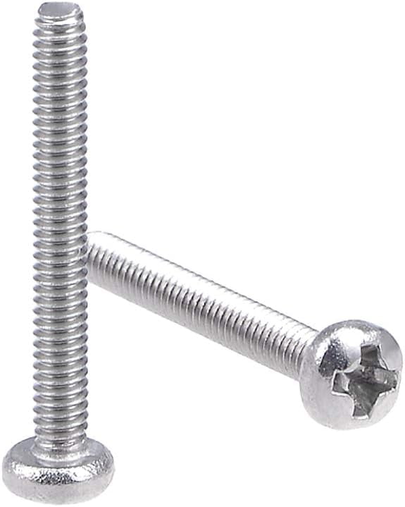 Wellsay ul M2x16mm Mane Screws Pan Cross Head Screw 304 Stainless Steel ...